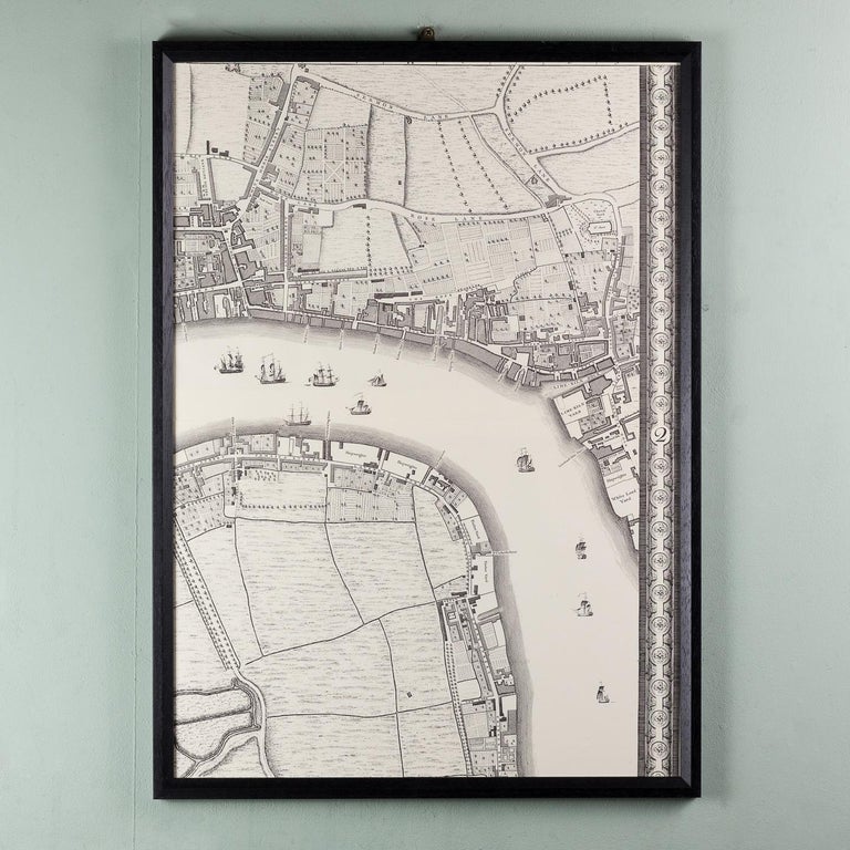 Huge John Rocque Map of London 1746, Republished By Harry Margary at ...