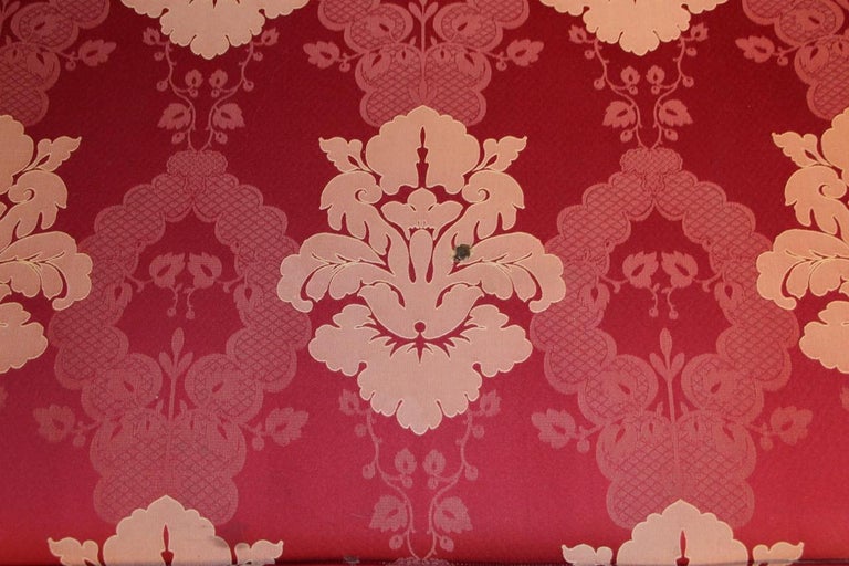 Huge Louis XIII Style Castle Sofa with Wings For Sale at 1stDibs