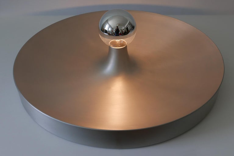 Huge Mid-Century Modern Disc Sconce or Flush Mount by Staff and Schwarz ...