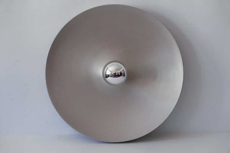 Huge Mid-Century Modern Disc Sconce or Flush Mount by Staff and Schwarz ...