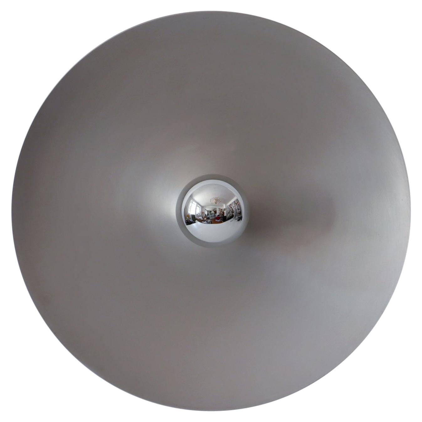 Huge Mid-Century Modern Disc Sconce or Flush Mount by Staff and Schwarz ...