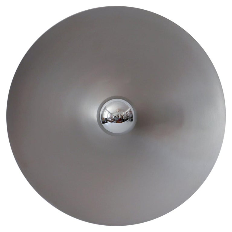 Huge Mid-Century Modern Disc Sconce or Flush Mount by Staff and Schwarz ...