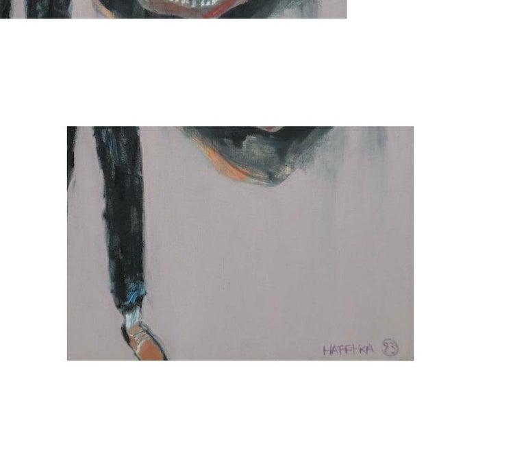 Huge Modern Art Expressionist Oil Painting by Michael Hafftka, Meltzer ...