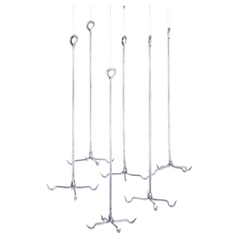 Huge Reclaimed Slaughterhouse Meat Hooks For Sale at 1stDibs
