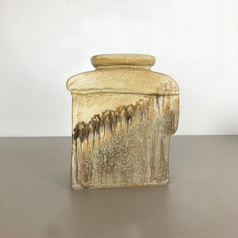 Huge Studio Pottery Vase Object by Heiner Balzar for Steuler, Germany ...