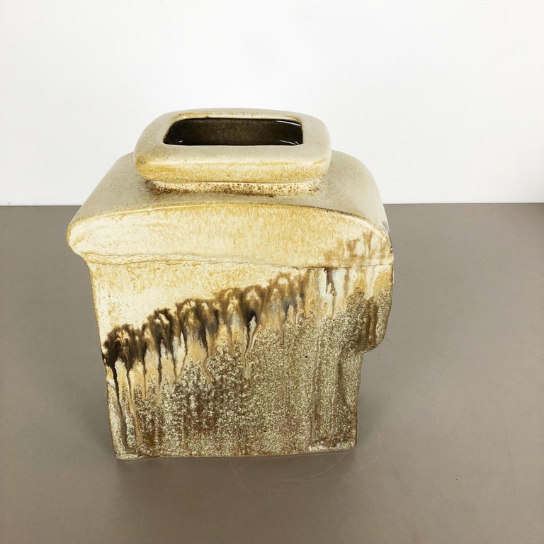 Huge Studio Pottery Vase Object by Heiner Balzar for Steuler, Germany ...