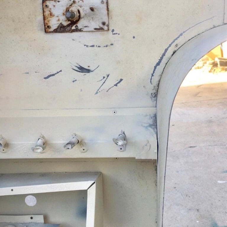 Huge Weathered on Industrial Sign For Sale at 1stDibs