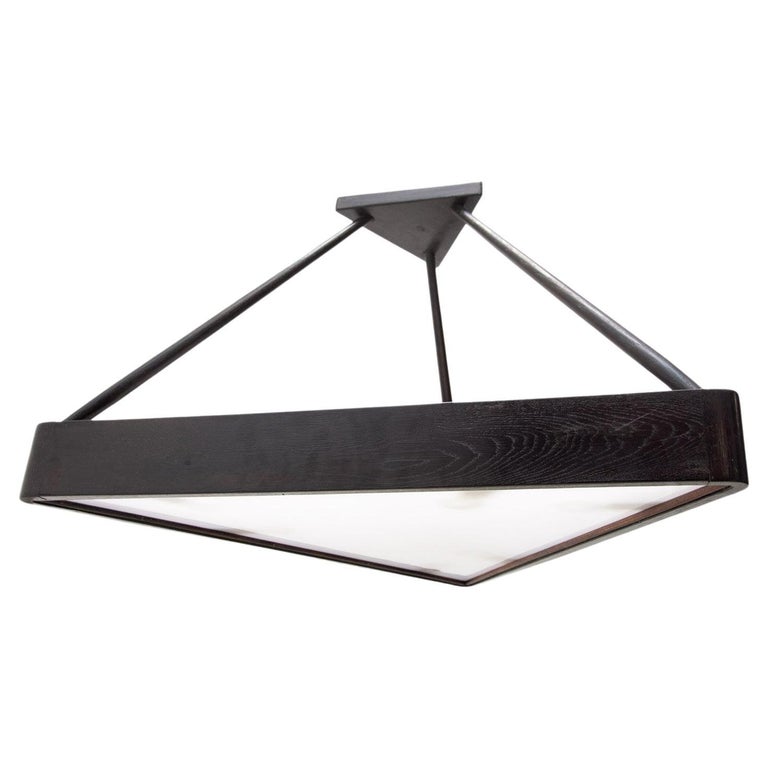 Huge Wooden Pendant by Krásna Jizba, 1950´s, Czechoslovakia For Sale at ...