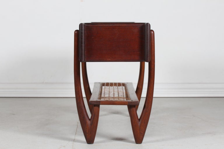 Hugh Danish Planter in Kai Kristiansen style of Teak, Oak and Cane ...