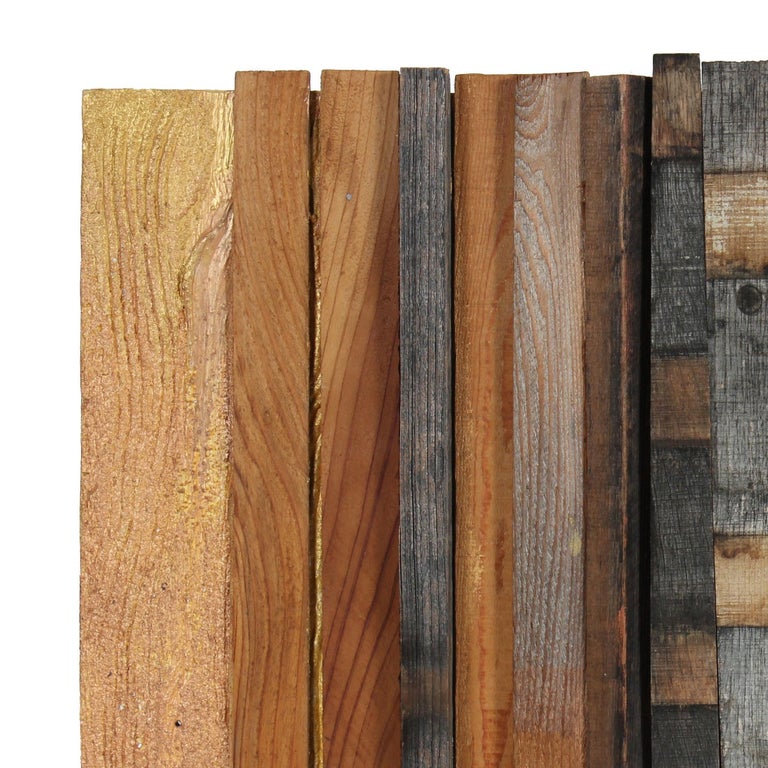 Hugh Wiley - "In a Grove" Mixed Media Abstract with Wood, 2006 For Sale ...