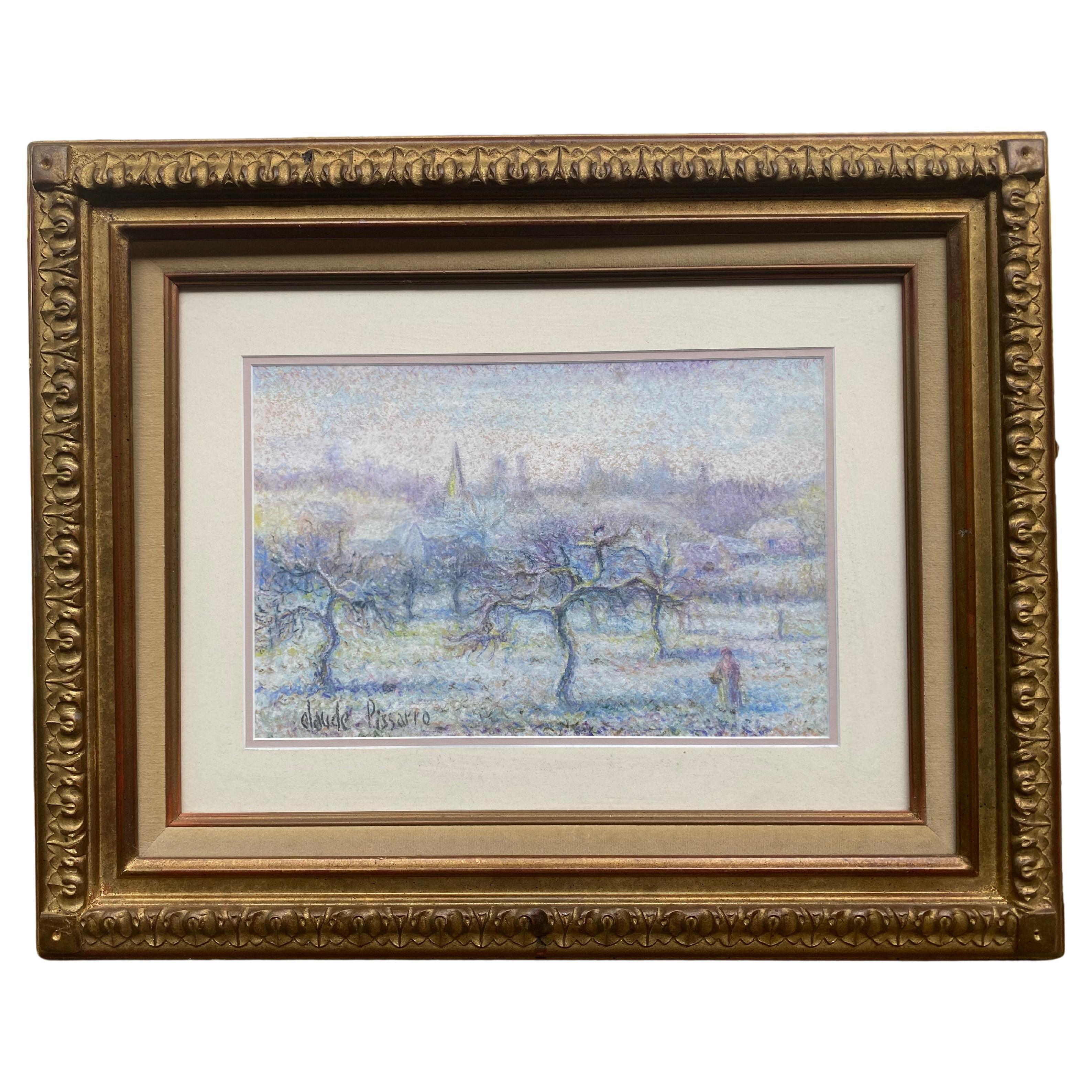 Hughes Claude Pissarro - Katia en Rose, au Jardin de Marras For Sale at ...