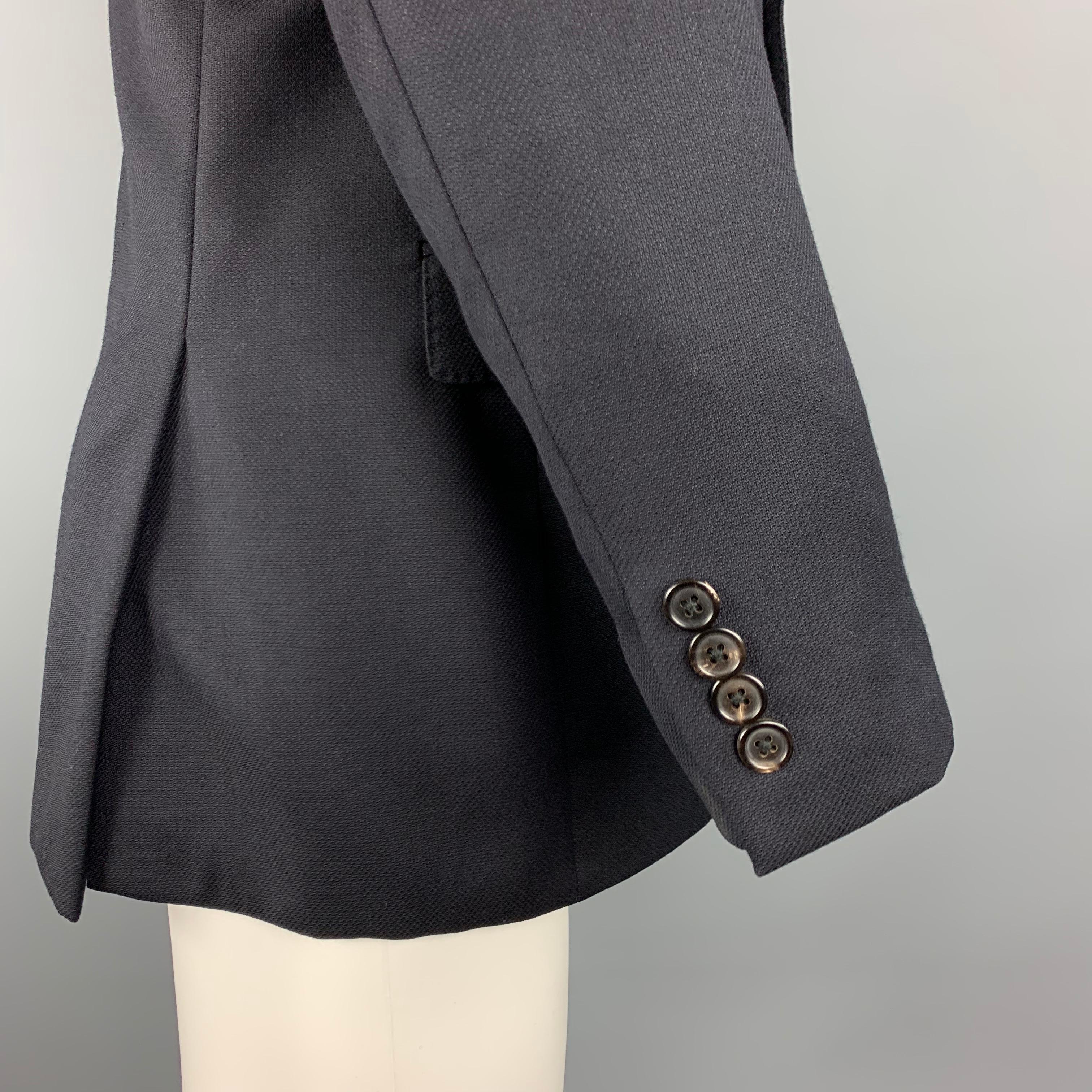 HUGO BOSS 38 Regular Navy Wool Notch Lapel Sport Coat at 1stDibs | hugo ...