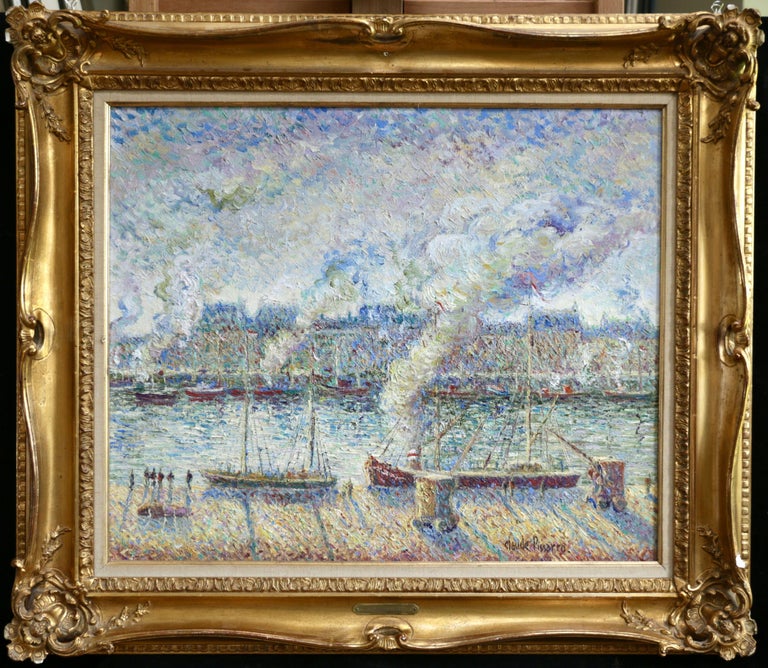 Hughes Claude Pissarro - L'embarquement du Sainte Louisa-Paris - 20th ...