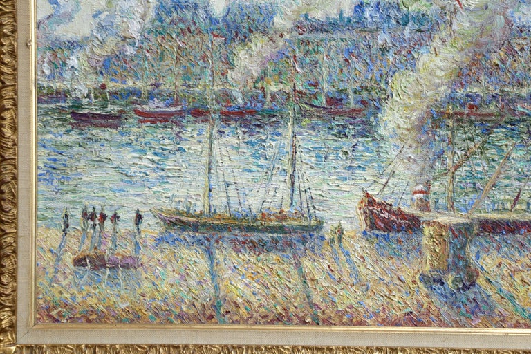 Hughes Claude Pissarro - L'embarquement du Sainte Louisa-Paris - 20th ...