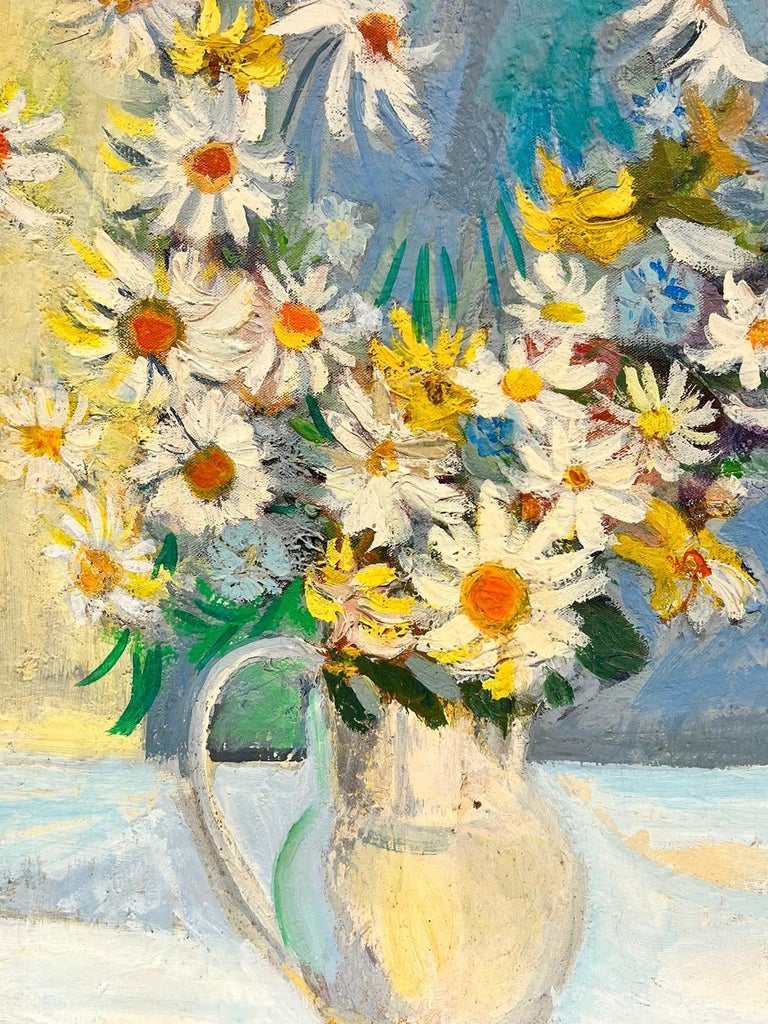 Huguette Ginet-Lasnier - Bright and Cheerful French Modernist Signed ...