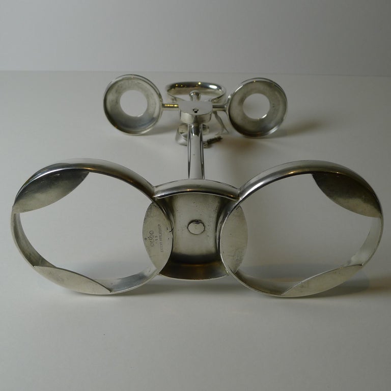 Hukin and Heath Double Spirit Tantalus, c.1900 For Sale at 1stDibs