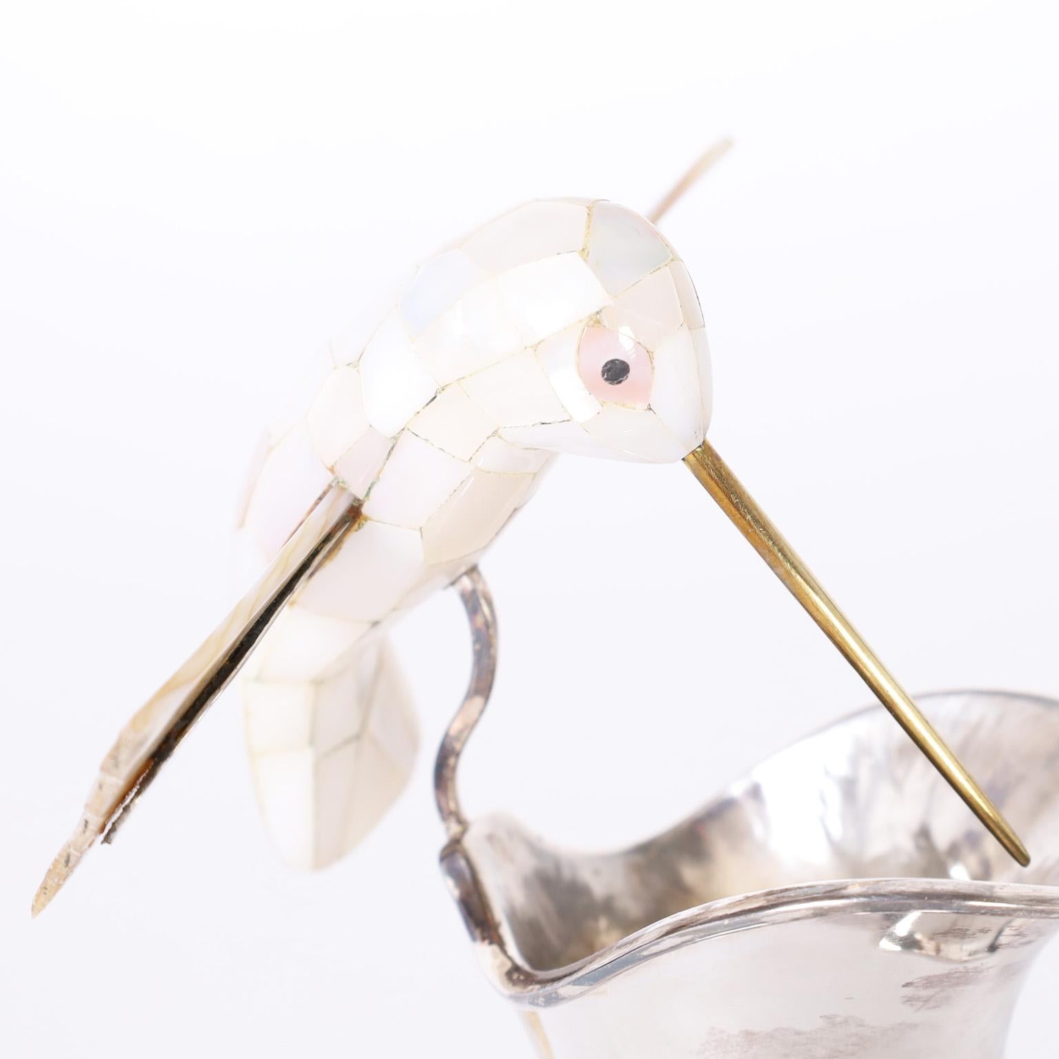 Hummingbird Pitcher For Sale at 1stDibs