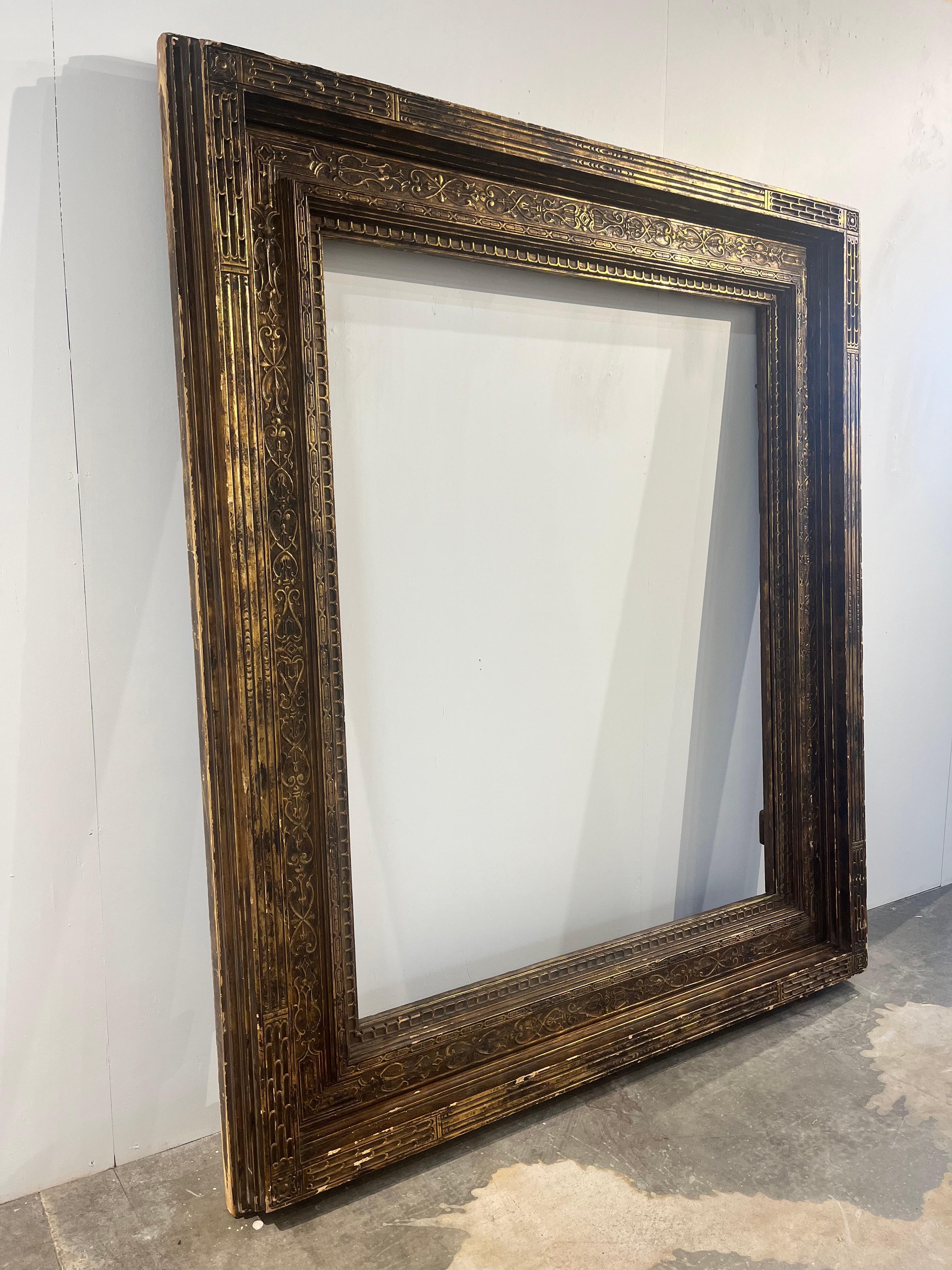 Humongous Antique Carrig Rohane Newcomb Macklin Style Picture Painting ...