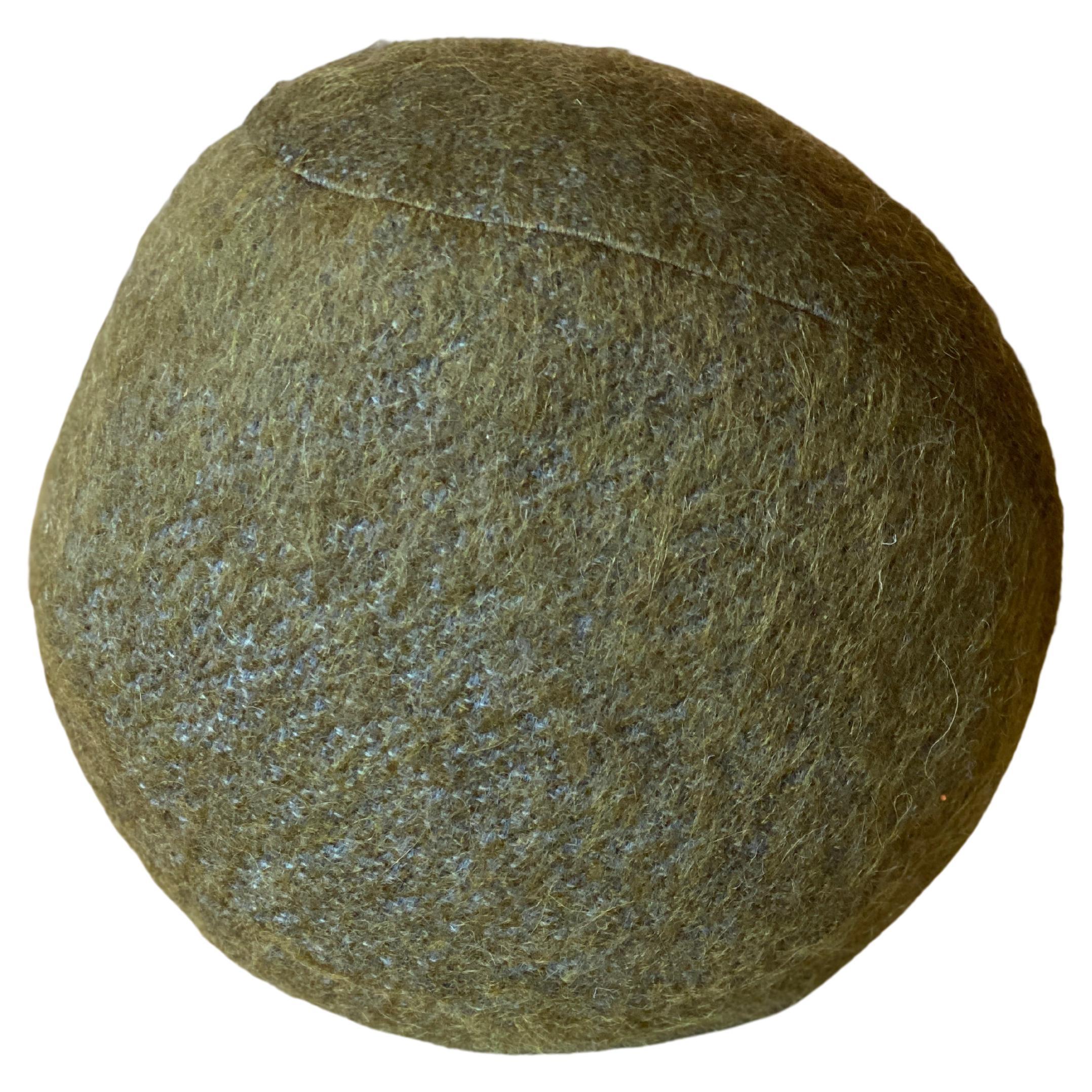 Hunt Modern Large Sphere Pillow in Pierre Frey Yeti Honey For Sale at ...