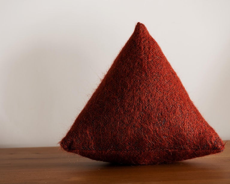 Hunt Modern Pyramid Pillow in Pierre Frey Yeti Orang Outan For Sale at ...