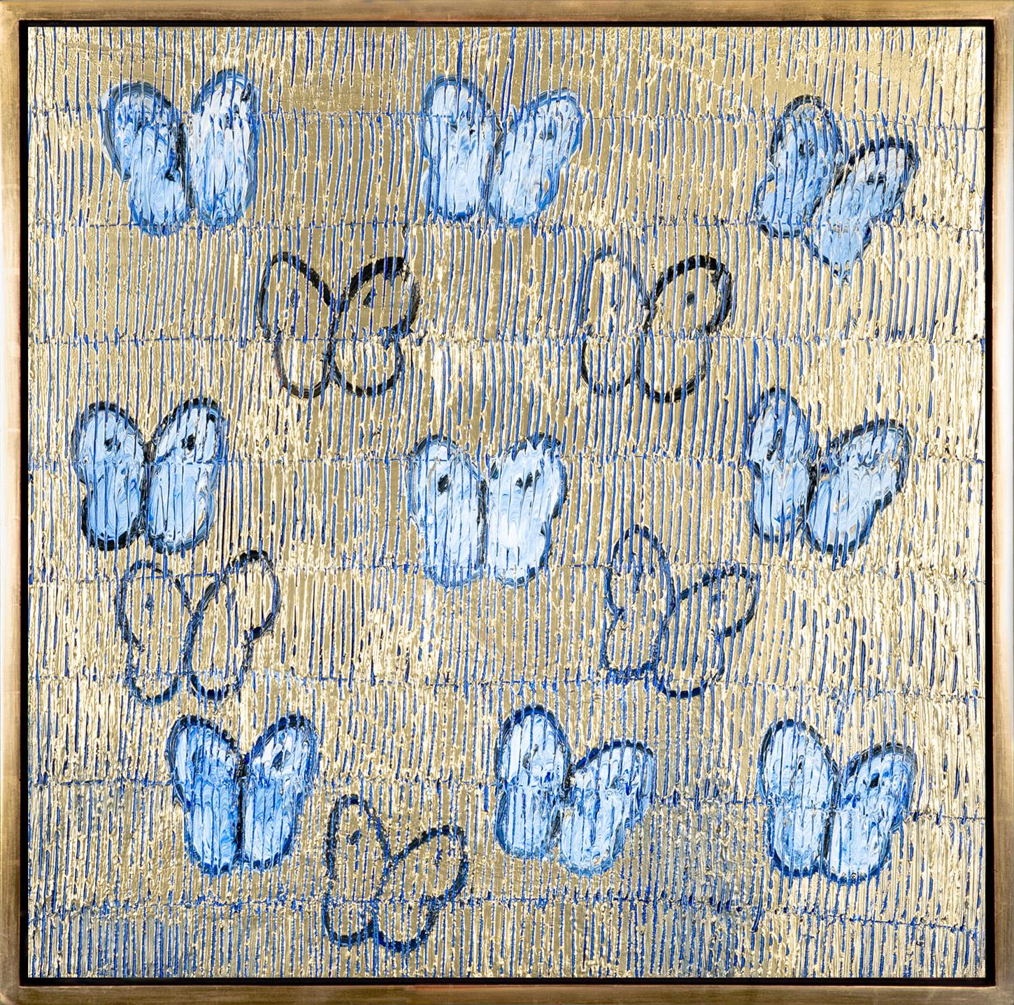 Hunt Slonem - 'Ascension Timber' Unique painting For Sale at 1stDibs