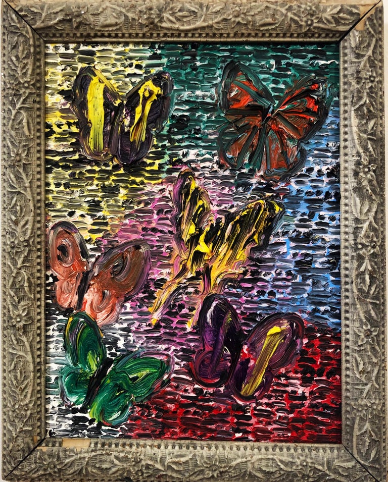 Hunt Slonem - Butterflies and Guardians at 1stdibs