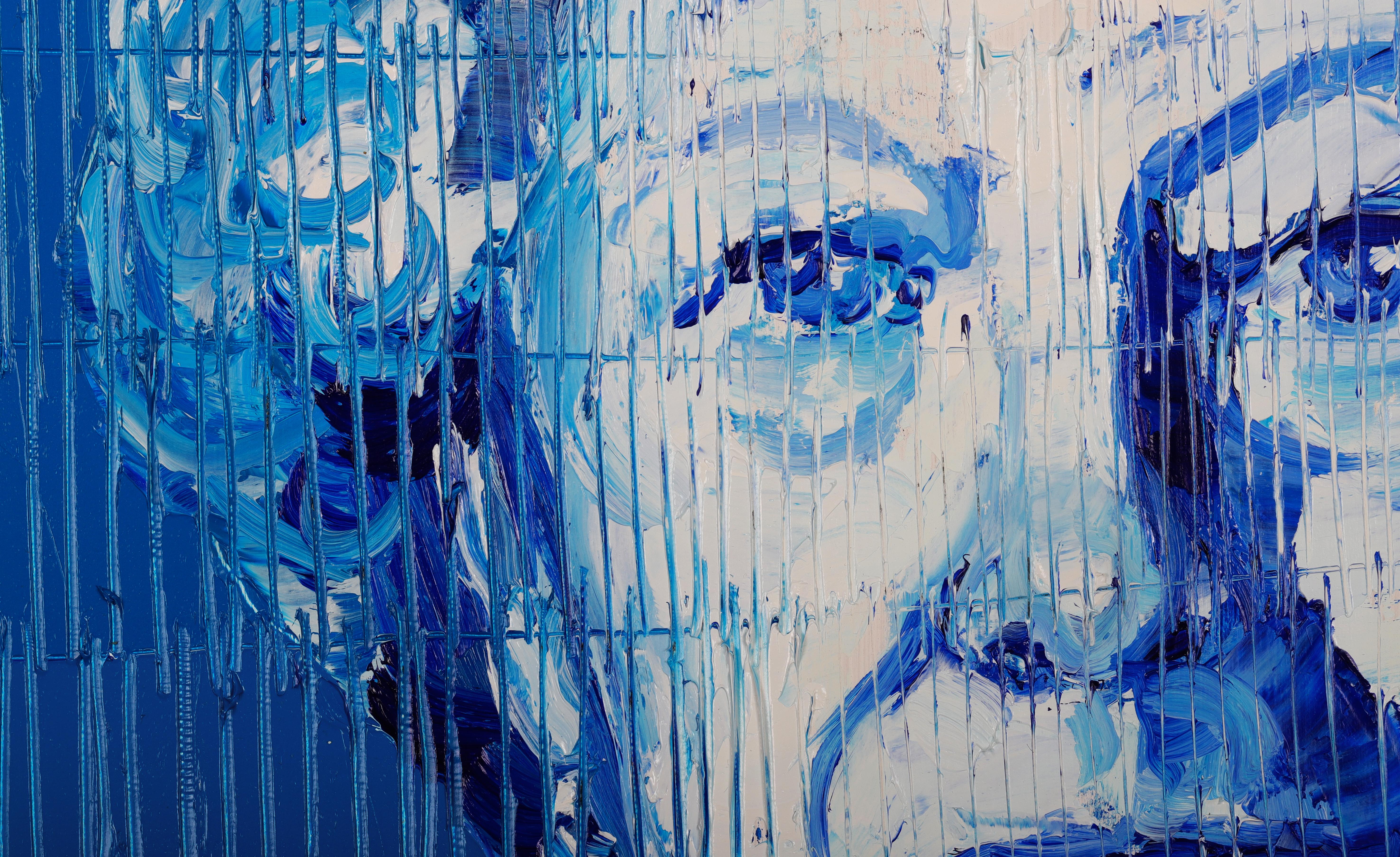 Hunt Slonem - 'Her Majesty Queen Elizabeth' Unique Painting For Sale at ...