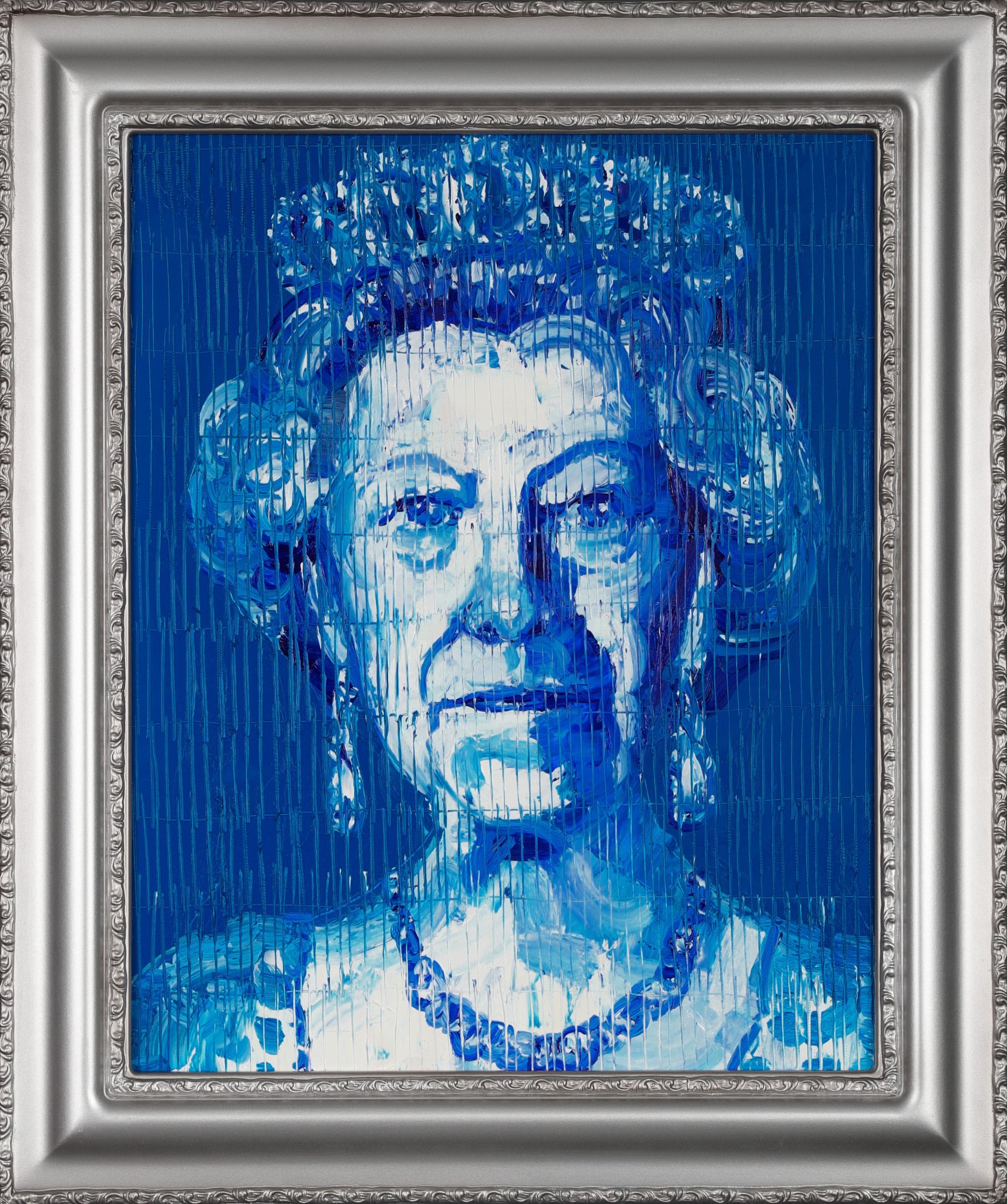 Hunt Slonem - 'Her Majesty Queen Elizabeth' Unique Painting For Sale at ...