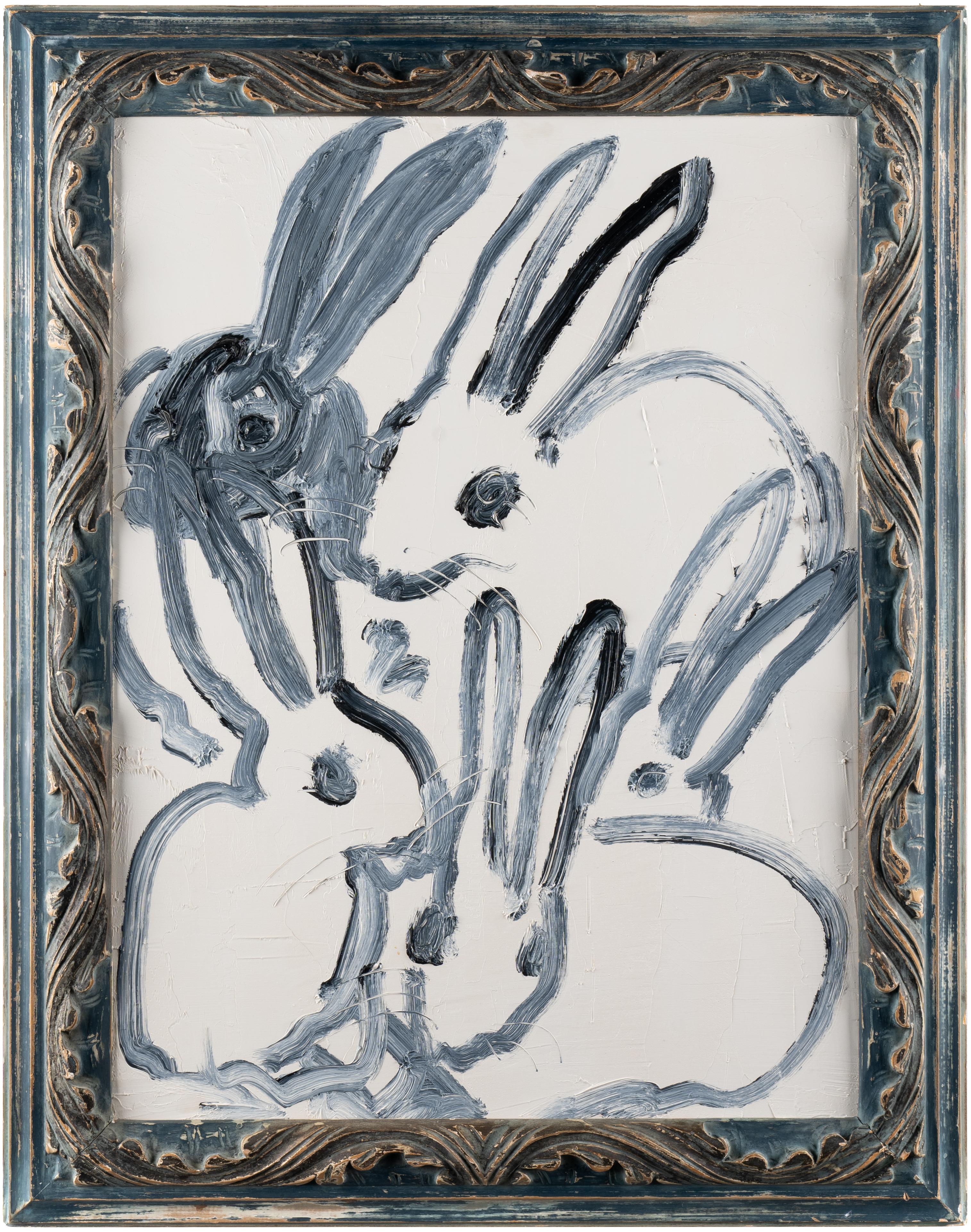 Hunt Slonem - Hunt Slonem "Finches Purple Whydah" Multicolored Birds on ...