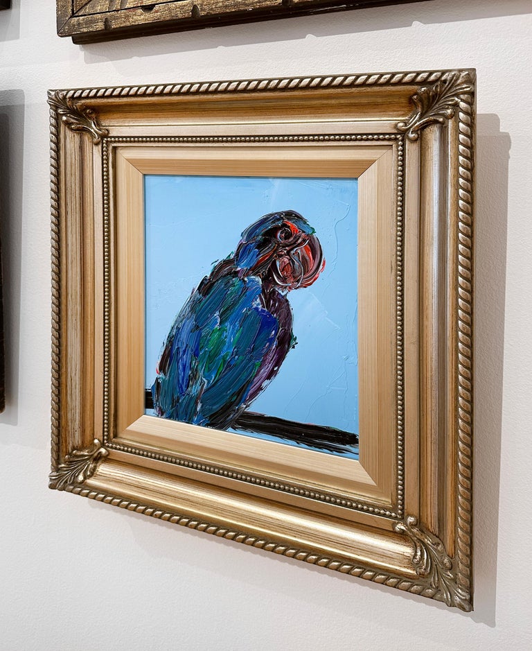 Hunt Slonem - King Parrot For Sale at 1stDibs