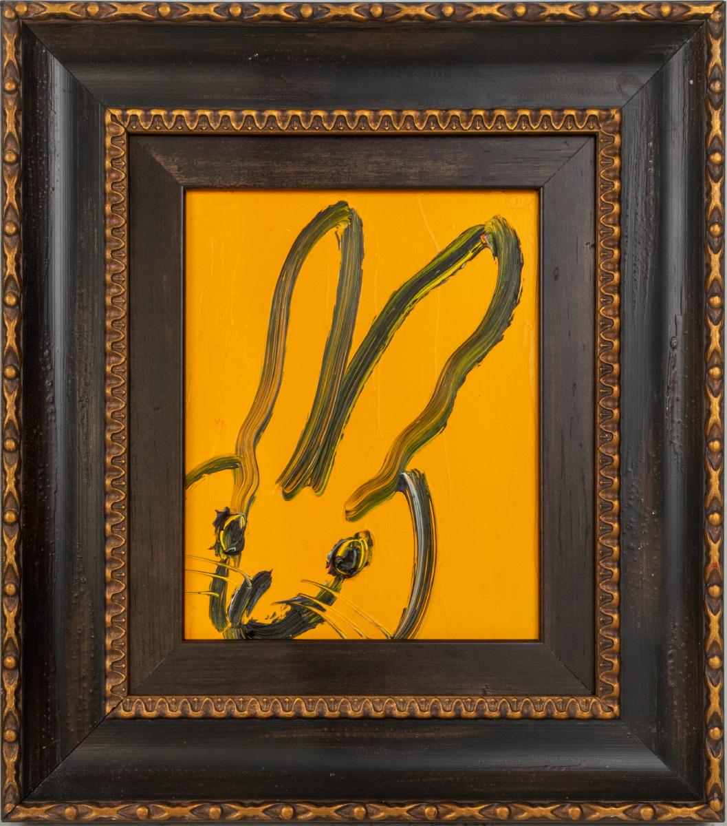 Hunt Slonem - White Diamond Dust "Bunny Painting" Stunning White ...