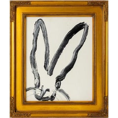 Hunt Slonem - Audrey 5 - gestural rabbit painting by Hunt Slonem For ...