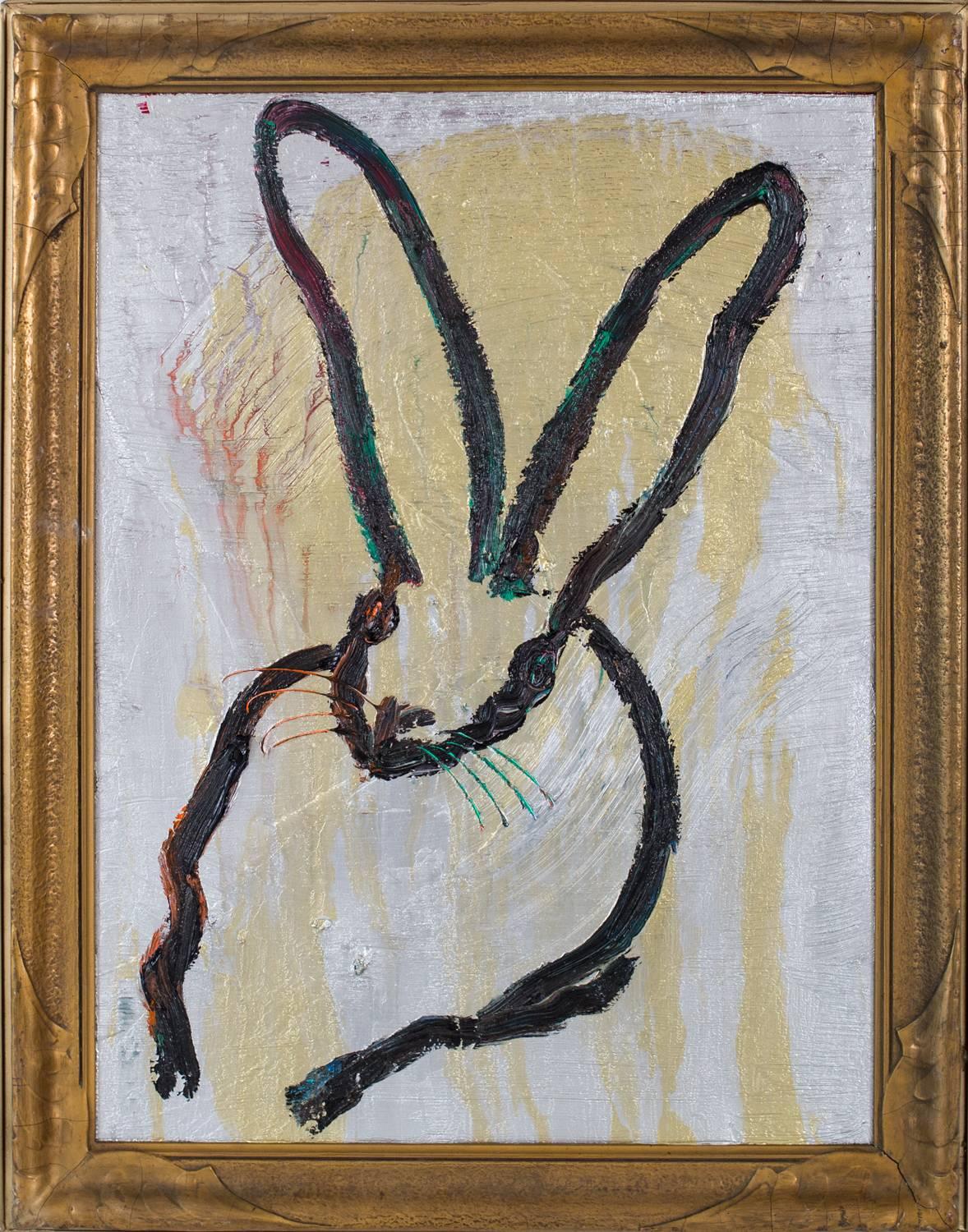 Hunt Slonem - Portrait of a Bunny at 1stDibs