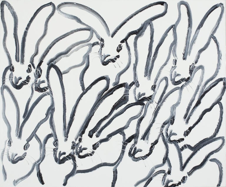 Hunt Slonem - Rabbit Run For Sale at 1stDibs