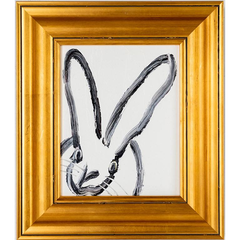 Hunt Slonem - Audrey 5 - gestural rabbit painting by Hunt Slonem For ...