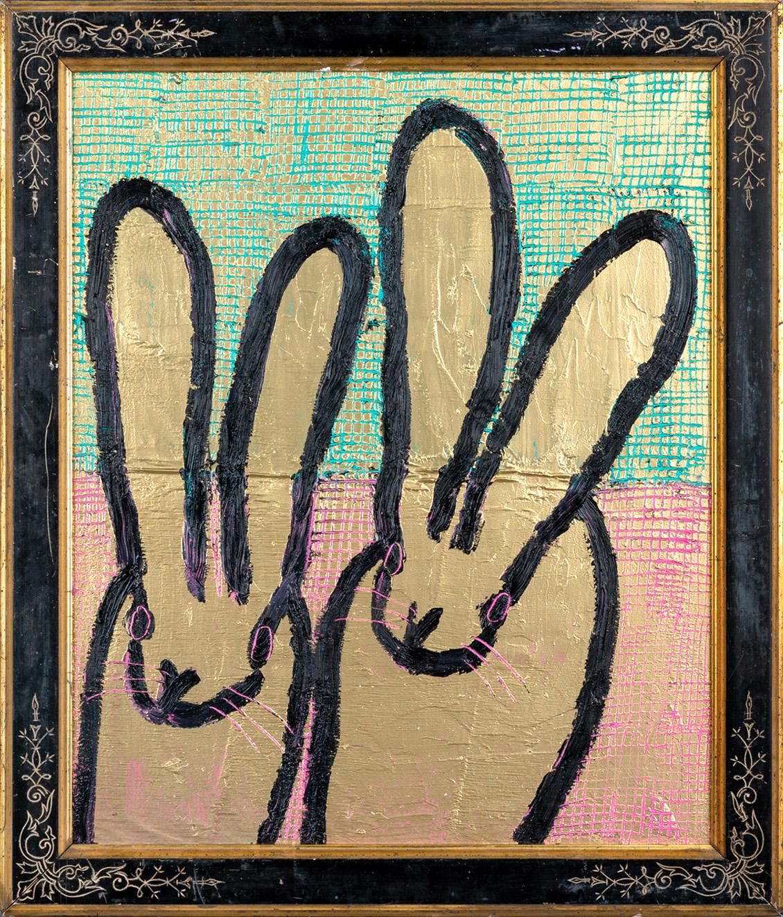 Hunt Slonem - Hunt Slonem "Hutch Play", Contemporary Black and White ...