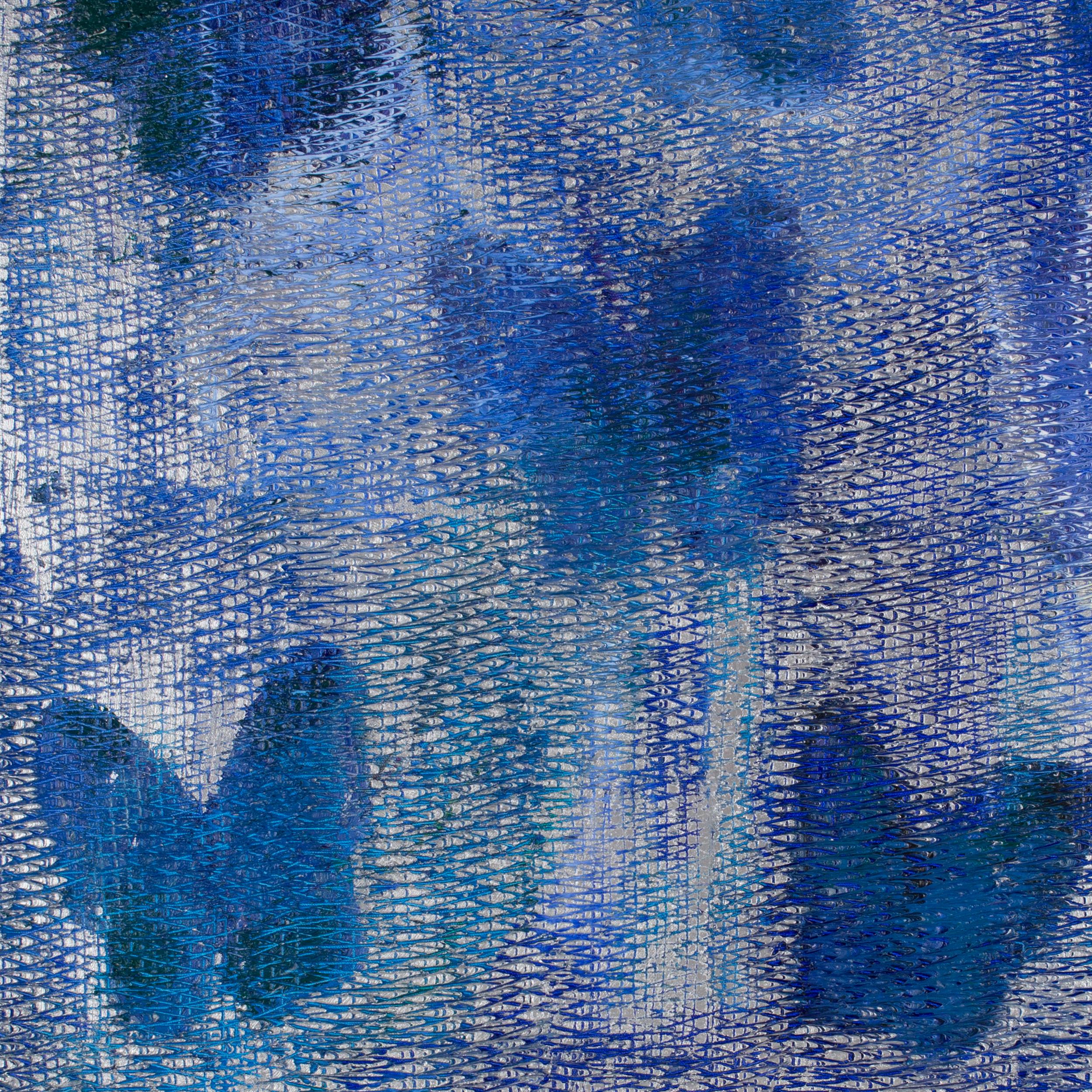 Hunt Slonem - UNTITLED Blue Butterflies For Sale at 1stDibs
