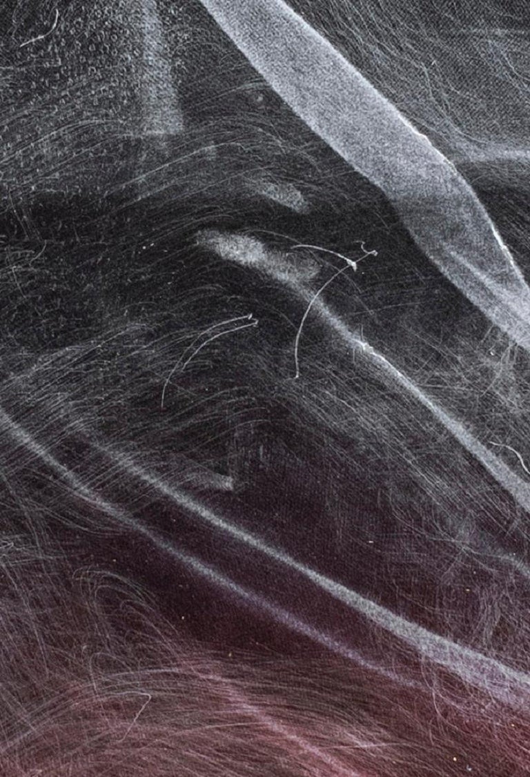 Hunter & Gatti - Felt. Acrylic and scratch on fine art metallic paper ...