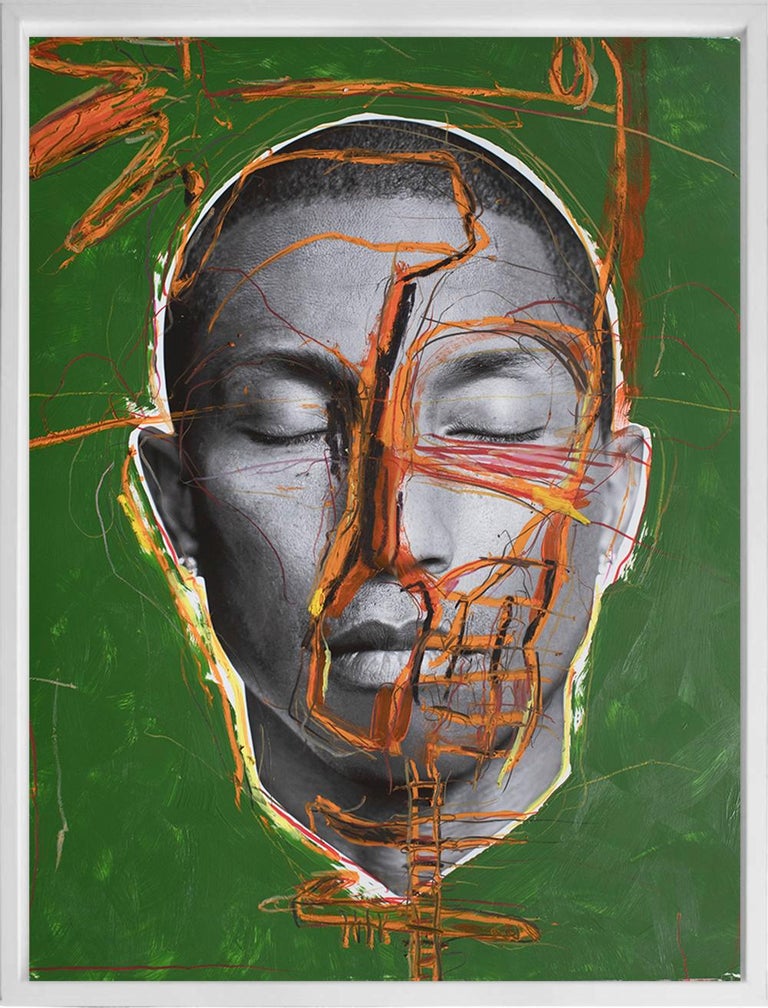 Hunter & Gatti - Strangers. Pharrell Williams portrait, from the LIVE ...