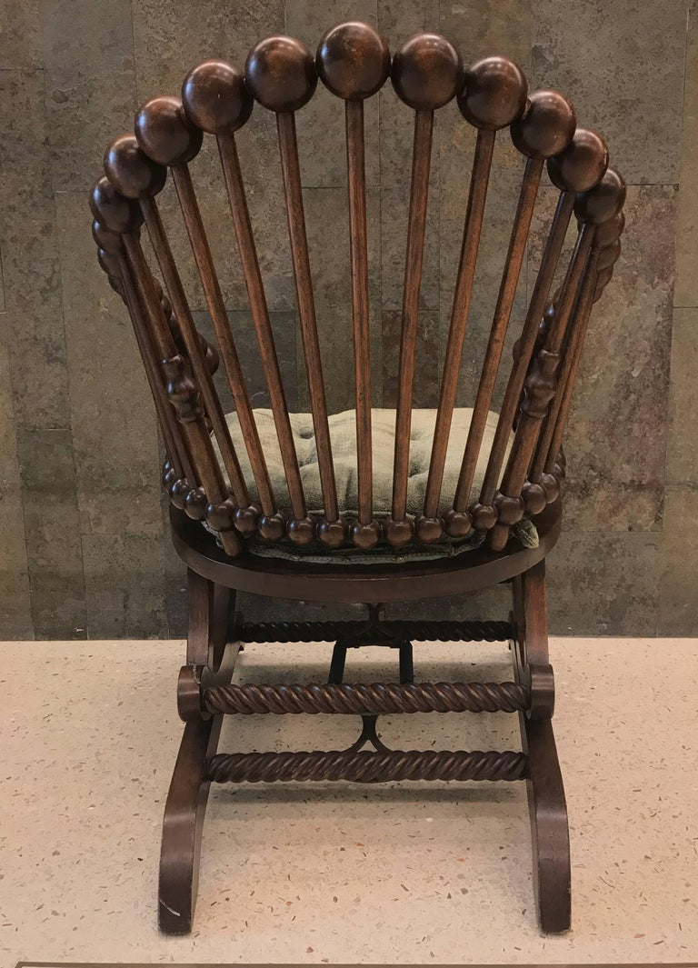 Hunzinger Lollipop Platform Rocking Chair at 1stDibs