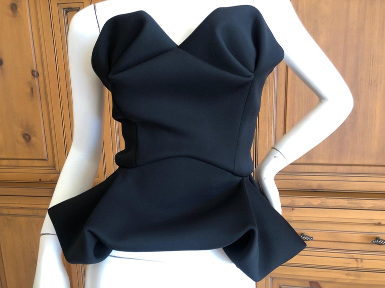 Hussein Chalayan Neoprene Corset at 1stDibs