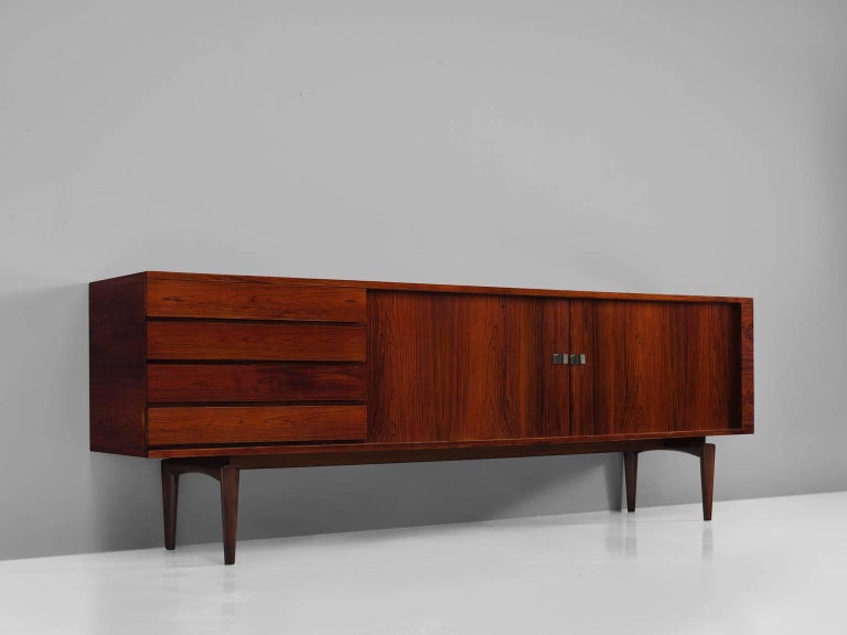 H.W. Klein Sideboard in Rosewood For Sale at 1stDibs