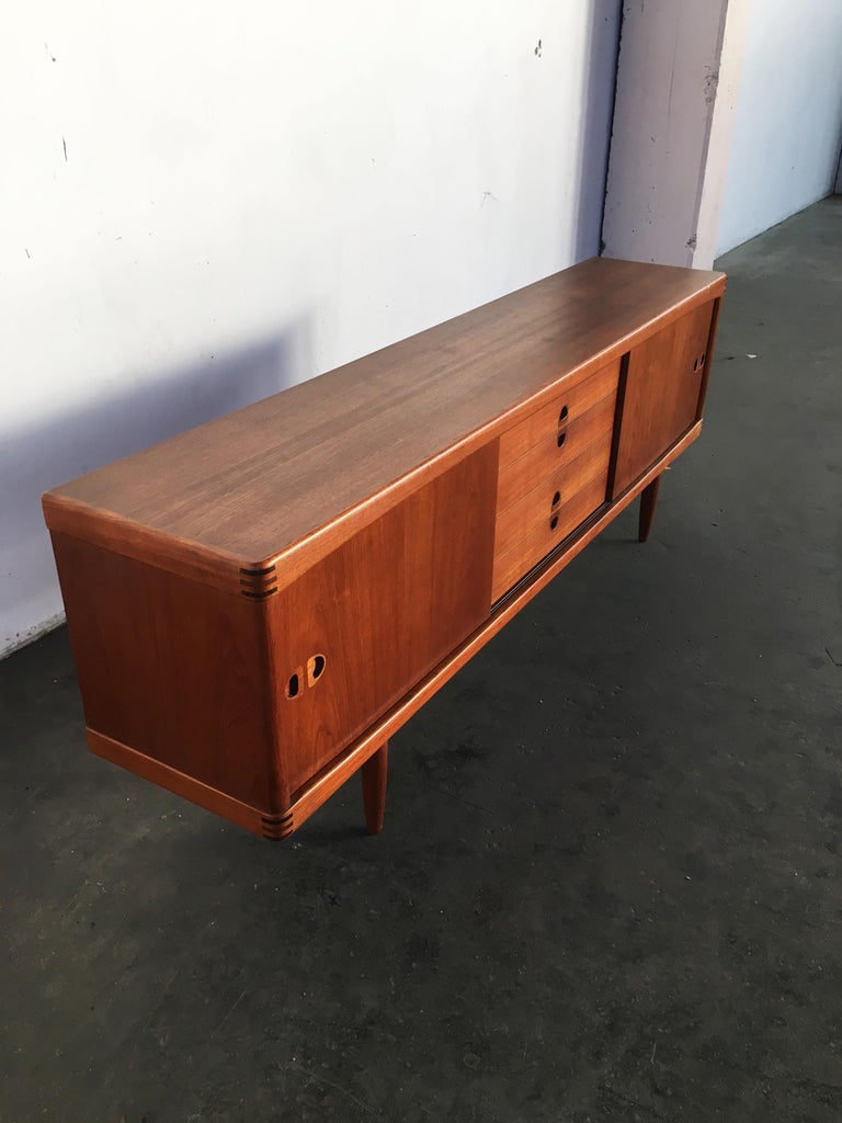 HW Klein Teak Sideboard Manufactured by Bramin, Denmark, 1960s For Sale ...