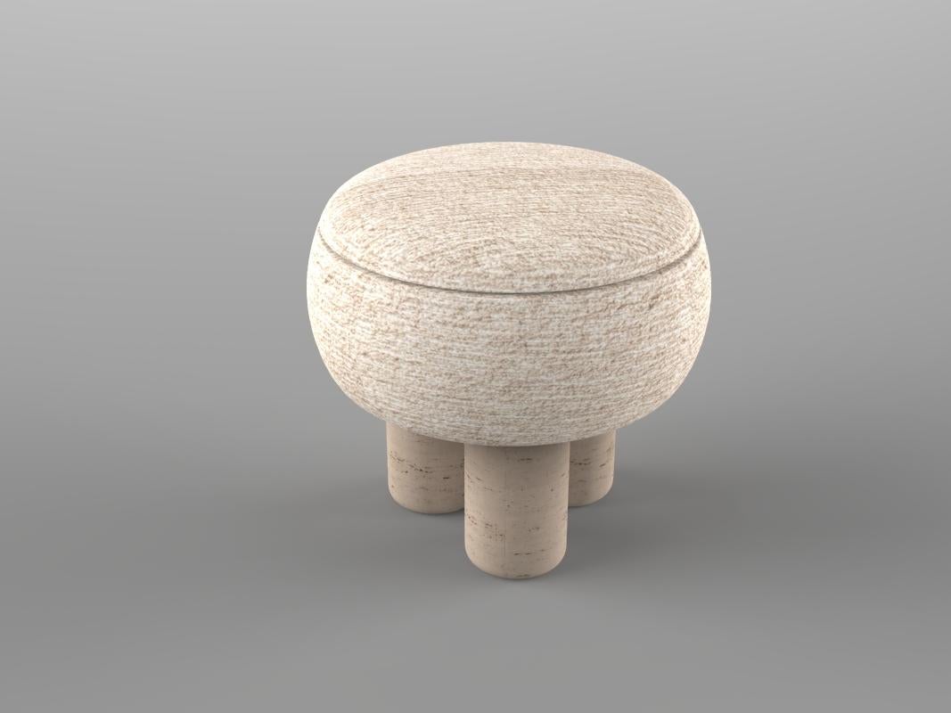 Hygge Puff Designed by Saccal Design House Outdoor Tricot Linen ...
