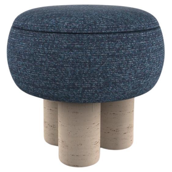 Hygge Puff Designed by Saccal Design House Tricot Light Seafoam ...