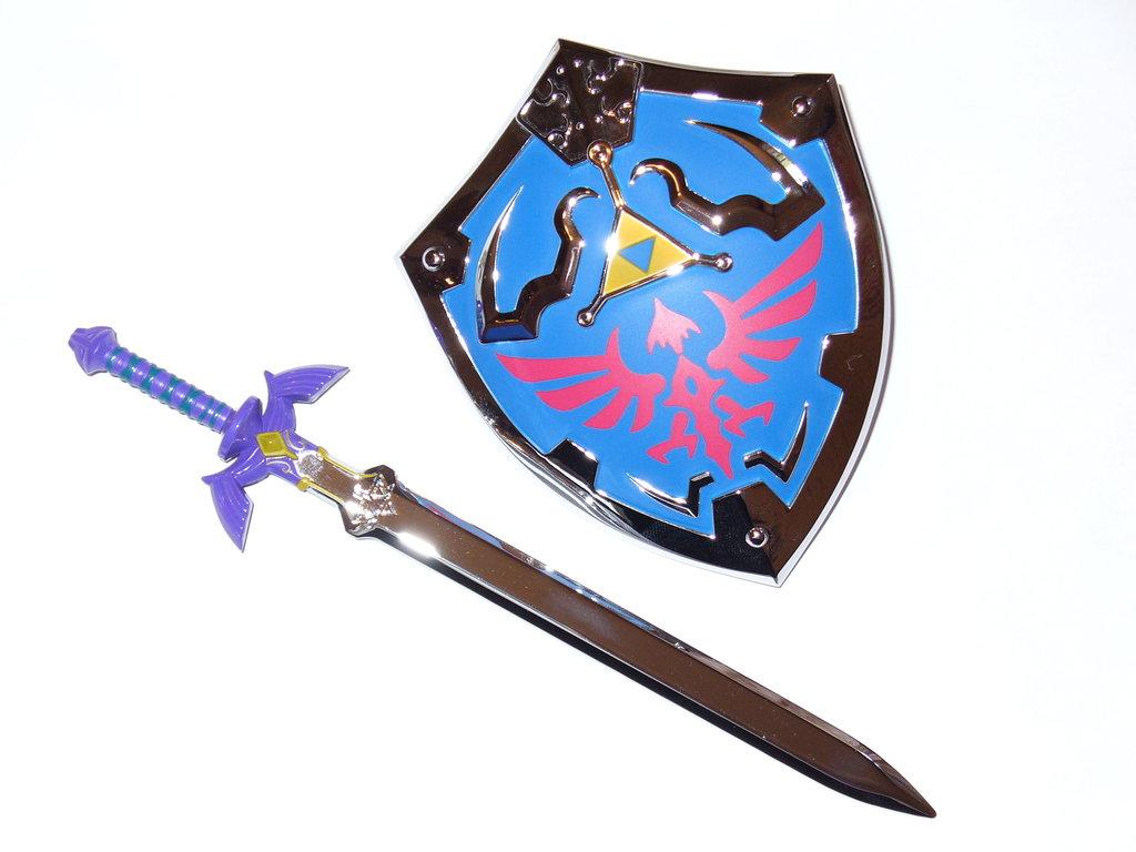 Hylian Shield And Master Sword