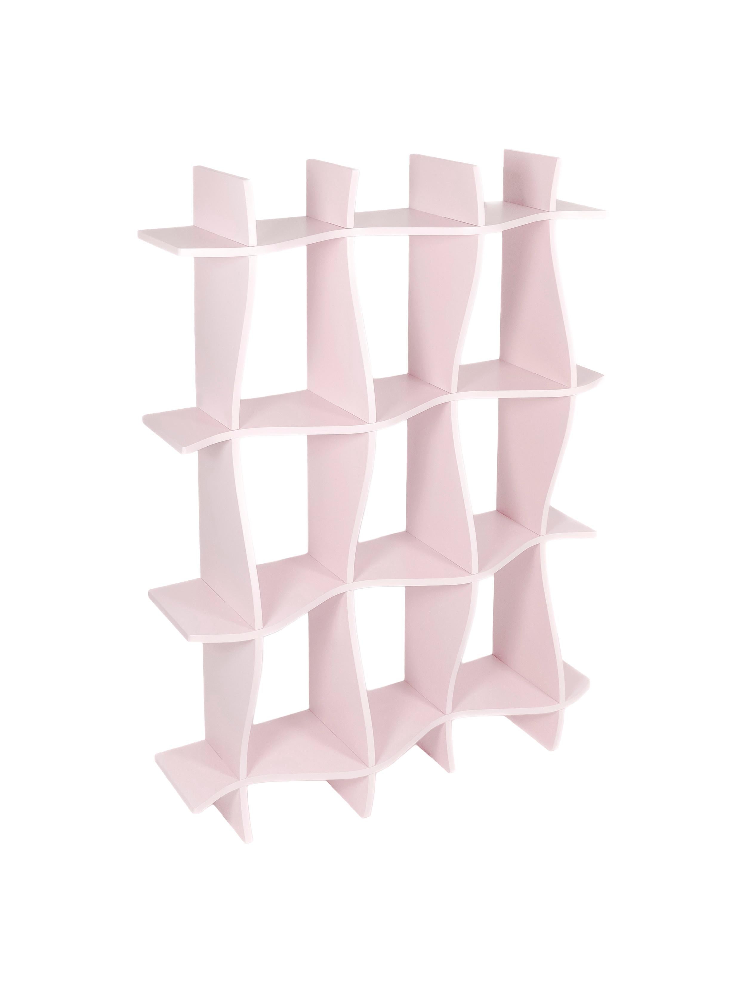 Hyperbolik Shelf - Puff Pink For Sale at 1stDibs