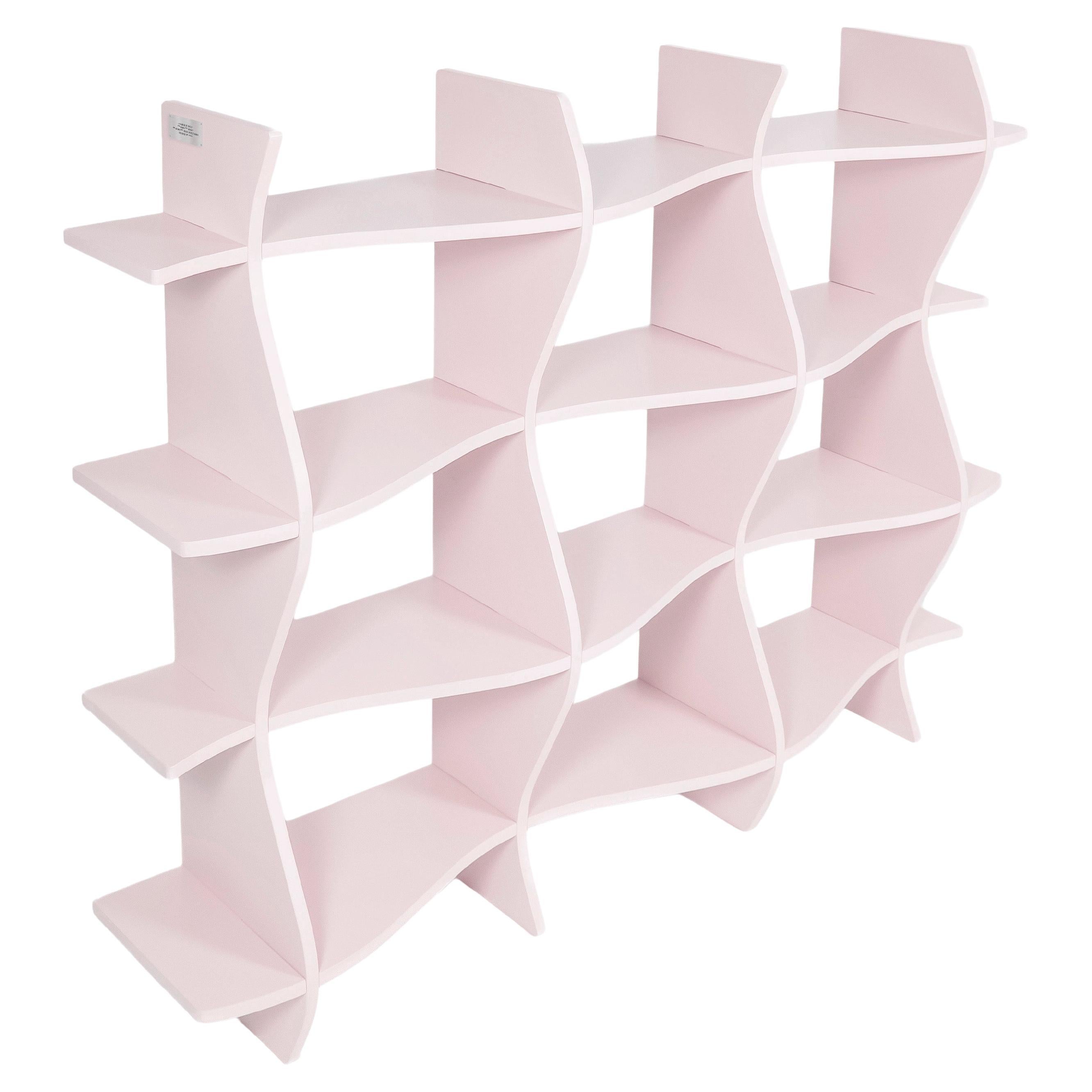 Hyperbolik Shelf - Puff Pink For Sale at 1stDibs