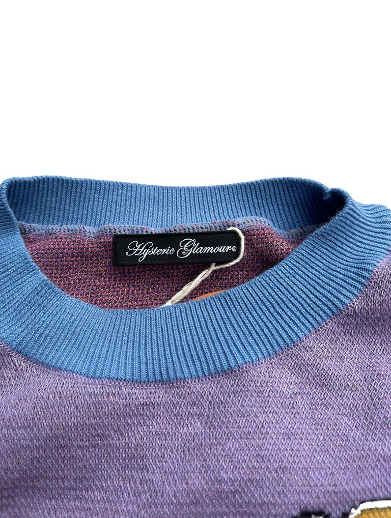 Hysteric Glamour Mad Teddy Sweater, Spring Summer 2020 For Sale at 1stDibs