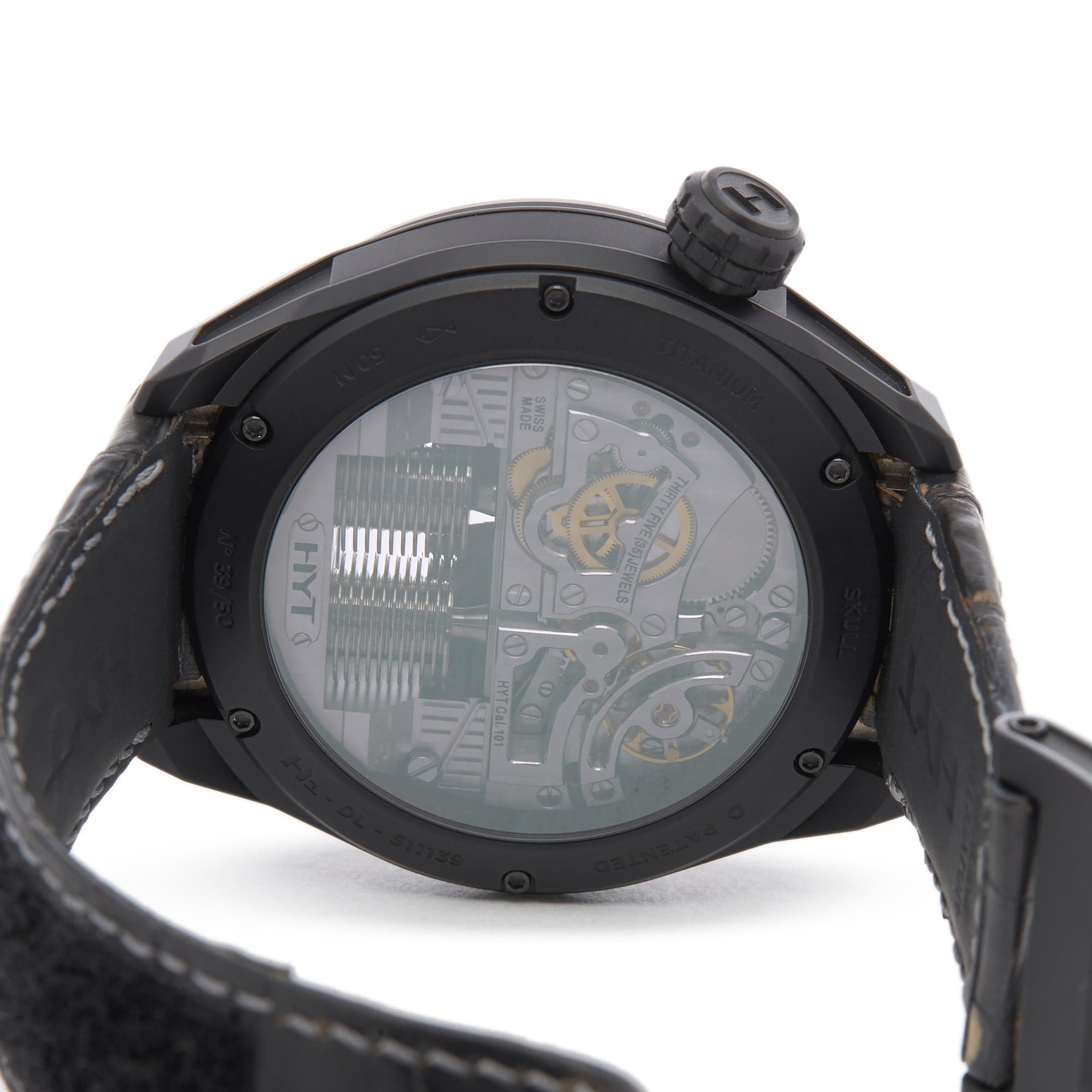 HYT H1 Skull Bad Boy Dlc Coated Titanium 151-DL-43-NF-ASHYT at 1stDibs ...